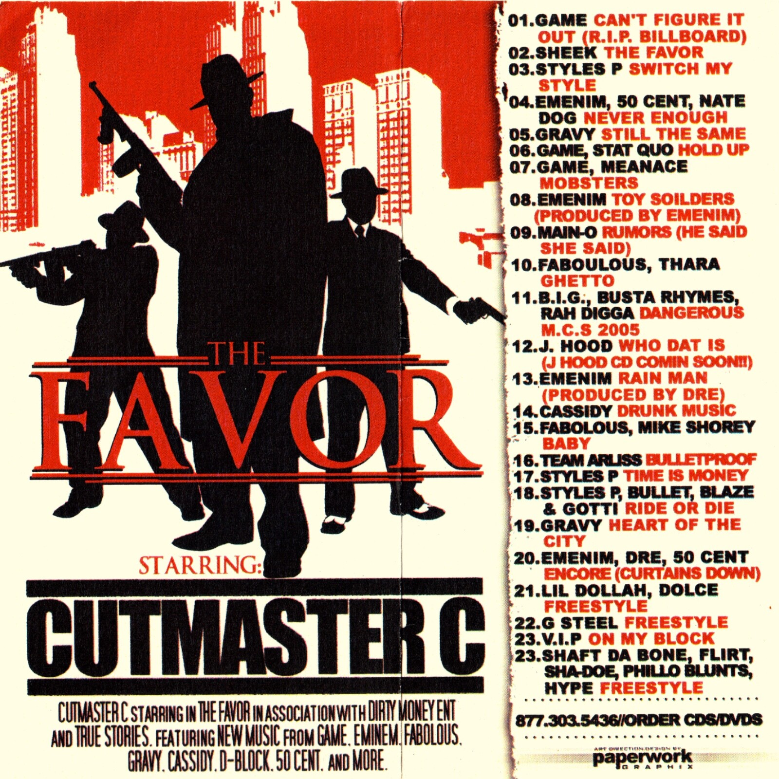 CUTMASTER - THE FAVOR - HIP HOP RAP NYC MIXTAPE MIX CD | eBay