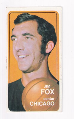 1970-71 Topps BASKETBALL #98 JIM FOX | eBay