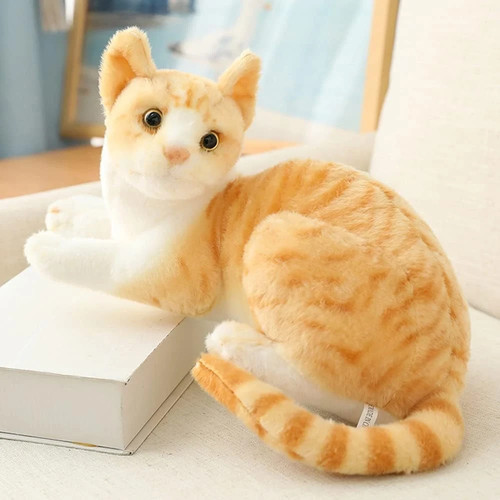 Orange Tabby Cat Stuffed Animal Baby Stuffed Animal Cat Plush Toy ...
