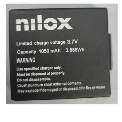 Nilox BATTERY 4K HOLIDAY/V1 FLIP 1050MAH | eBay