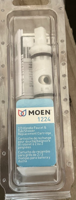 Moen 1224 Two-handle Replacement (hot Or Cold) | eBay