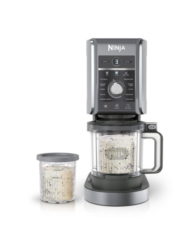 Ninja Creami Deluxe 11-in-1 Ice Cream and Frozen Drink Maker - Used ...