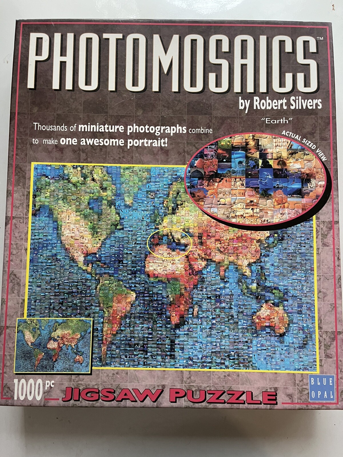 Earth Photomosaic Jigsaw Puzzle 1000 Pieces | eBay