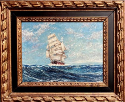 Robert Lie (1899-1980) Oil painting on board | eBay