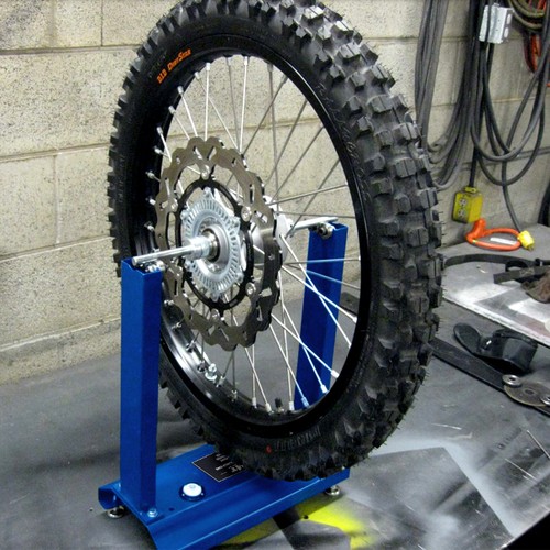 OMT Motorcycle Bike Wheel Balancer Portable Tire Balancing Stand for 30 ...