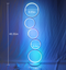 43" Modern LED Floor Lamp Color Changing Dimmable Party Bedroom Gaming ...