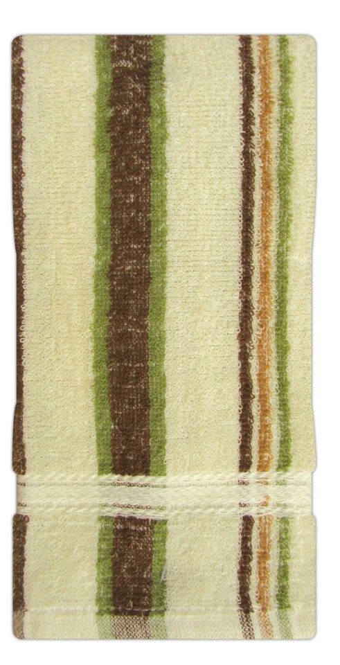 2 Pack cotton guest towels hand flannels wash cloths 38 x 63 cm kitchen ...