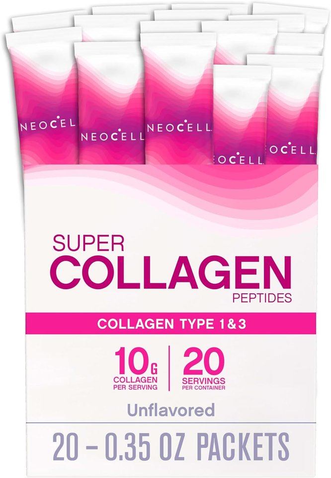 Super Collagen Peptides Powder, 10G Collagen Peptides per Serving ...