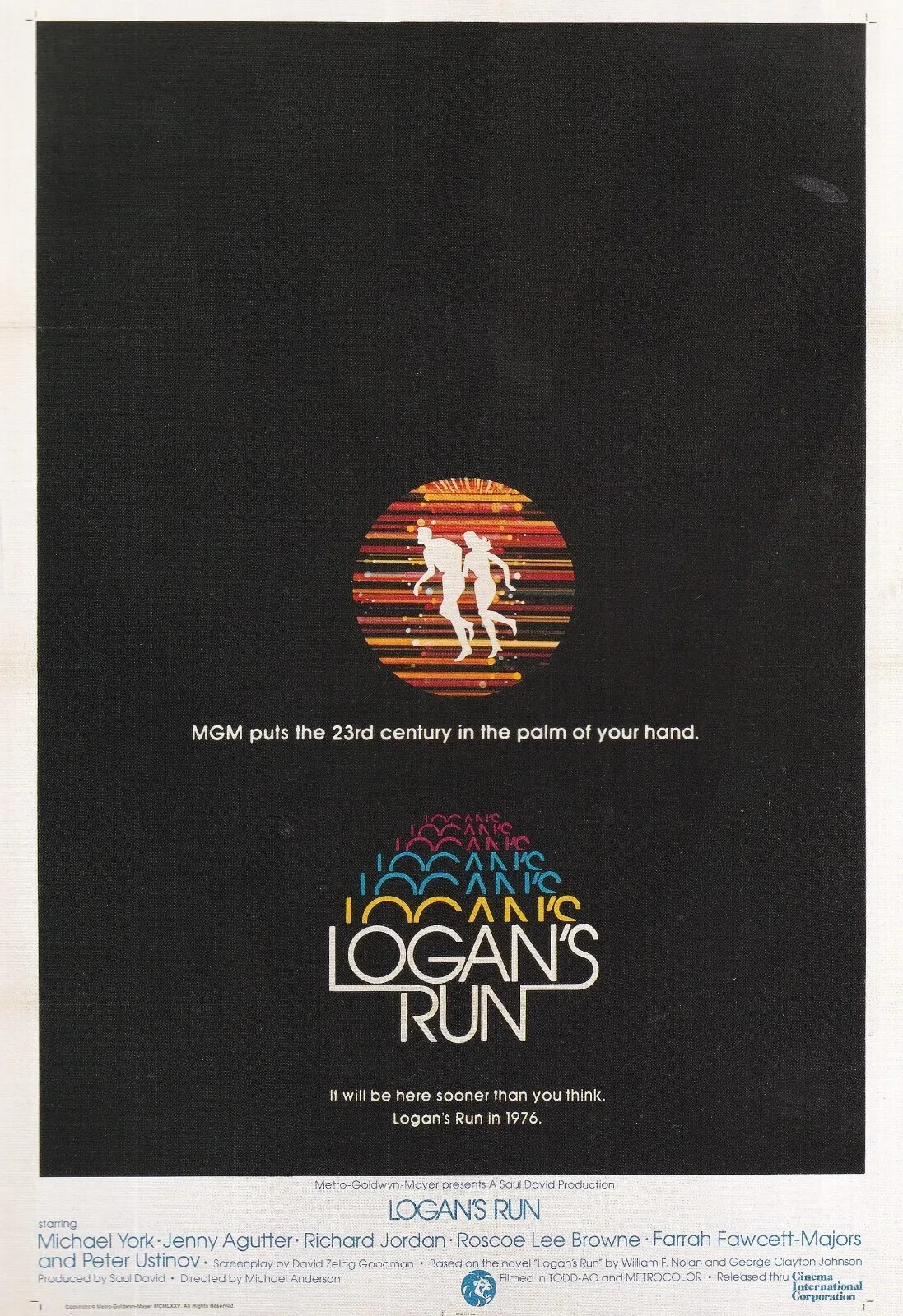 Logan's Run - Miniature Film Poster/Book Clipping | eBay