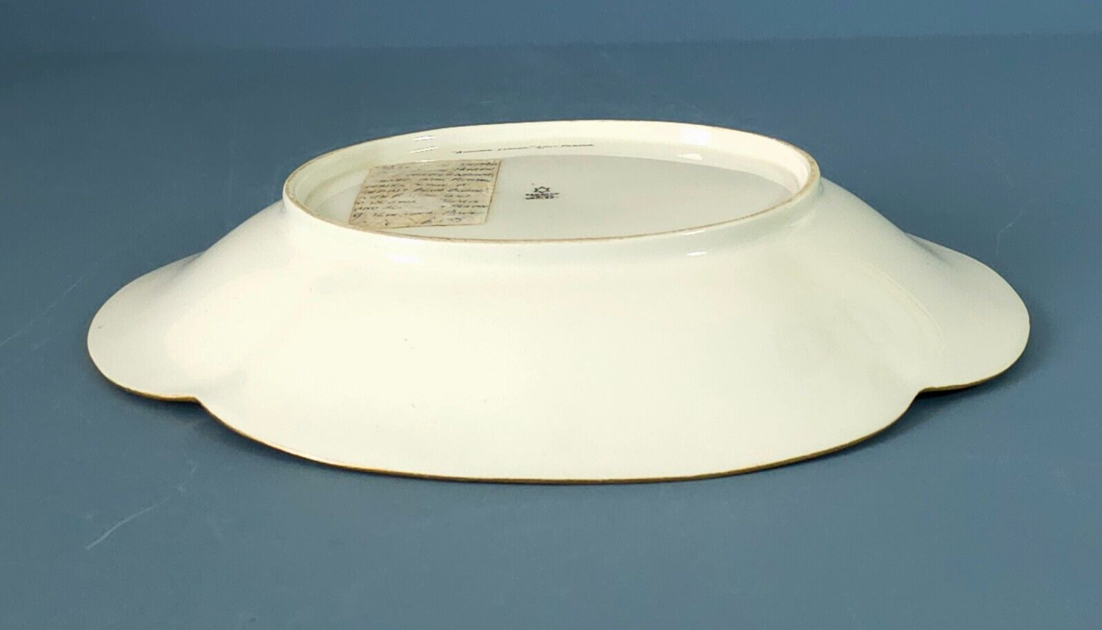 Paragon Porcelain oval dish, Titled Autumn Leaves, Signed F ...