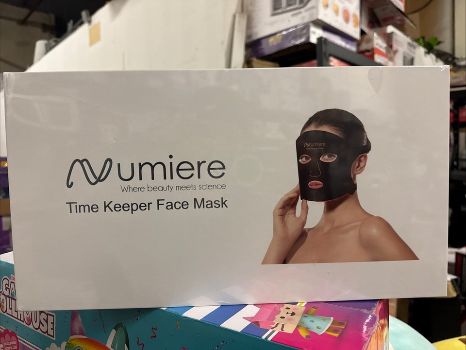 Numiere Time Keeper LED Face Mask Blue / Red / NIR Light Therapy NEW ...