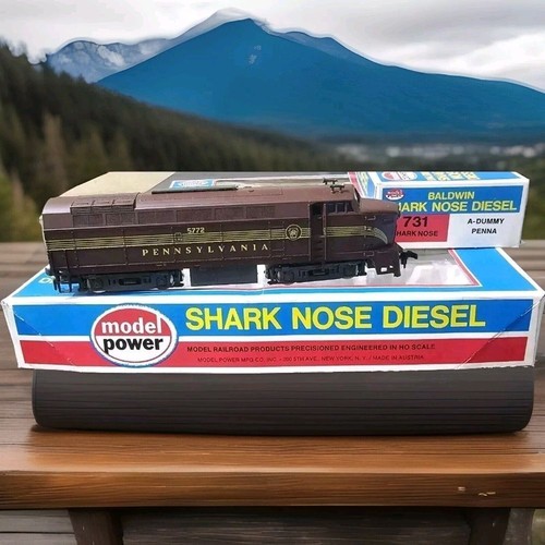 Ho Model Power Train Shark Nose Diesel Locomotive A-Dummy 731 ...