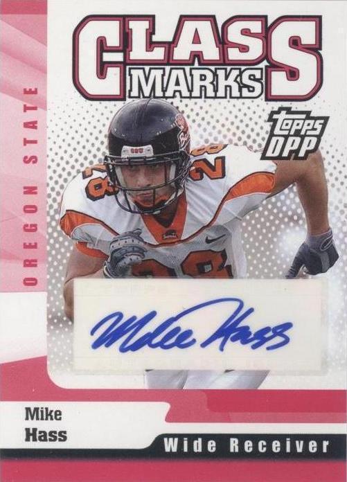 2006 Topps Draft Picks and Prospects (DPP) - Class Marks Mike Hass #CM ...