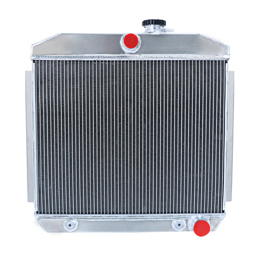 4 Row Aluminum Radiator For 1955-1957 1956 Chevy Bel-Air/Two-Ten One ...
