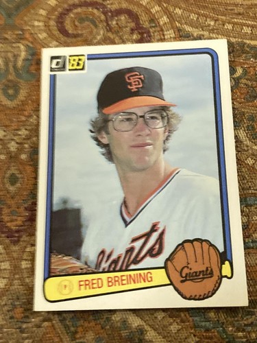 1983 Donruss #503 Fred Breining | eBay