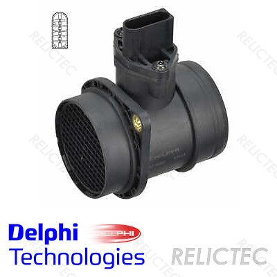 Mass Air Flow Meter Sensor MAF VW Skoda Seat Audi:BORA,GOLF IV 4 ...