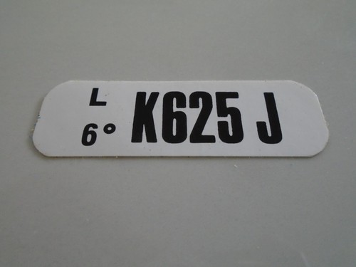 1971 Reproduction Ford Mustang Boss 351 Engine Code Decal | eBay