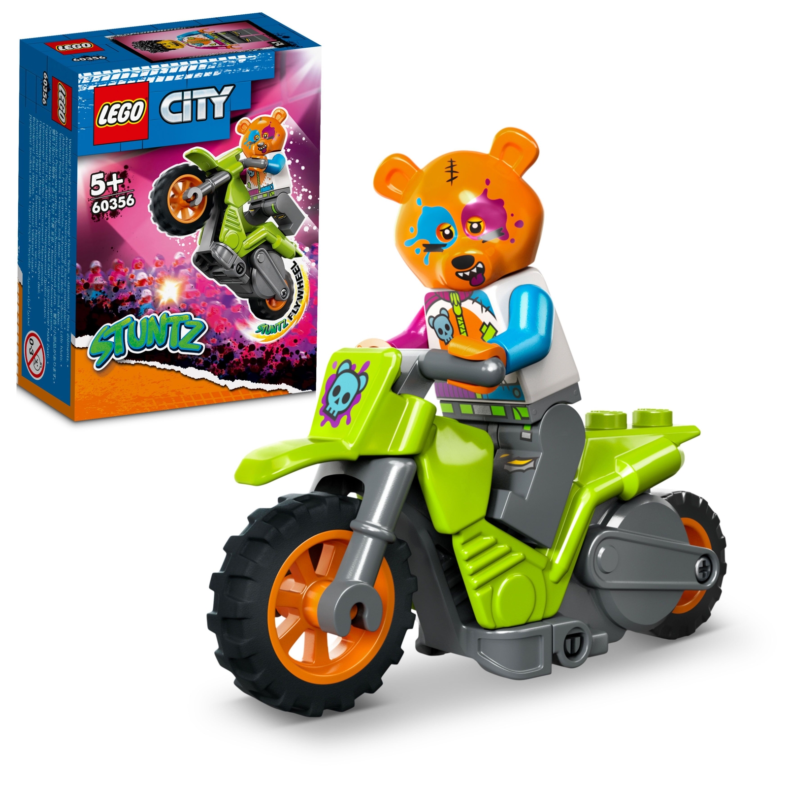 LEGO CITY: Bear Stunt Bike (60356) for sale online | eBay