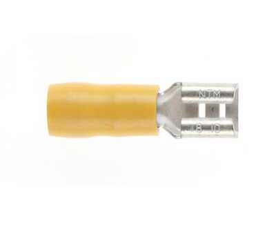 Cabac YELLOW Q/C 6.4*0.8MM TAB DG QC5.5-6.4DG x 50 | eBay