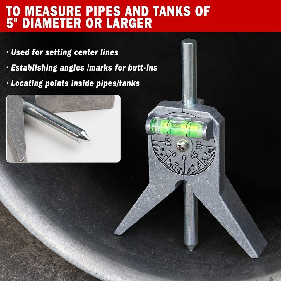 Professional Pipe Locator Tool for Butt Joint Markings and Measurements ...