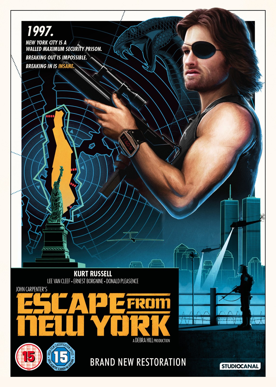 Escape from New York (DVD) Charles Cyphers Isaac Hayes Season Hubley ...
