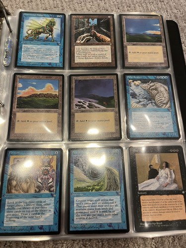 MTG Ice Age Complete Set NM All 383 Cards ALL GLOSSY EXTREMElY RARE | eBay