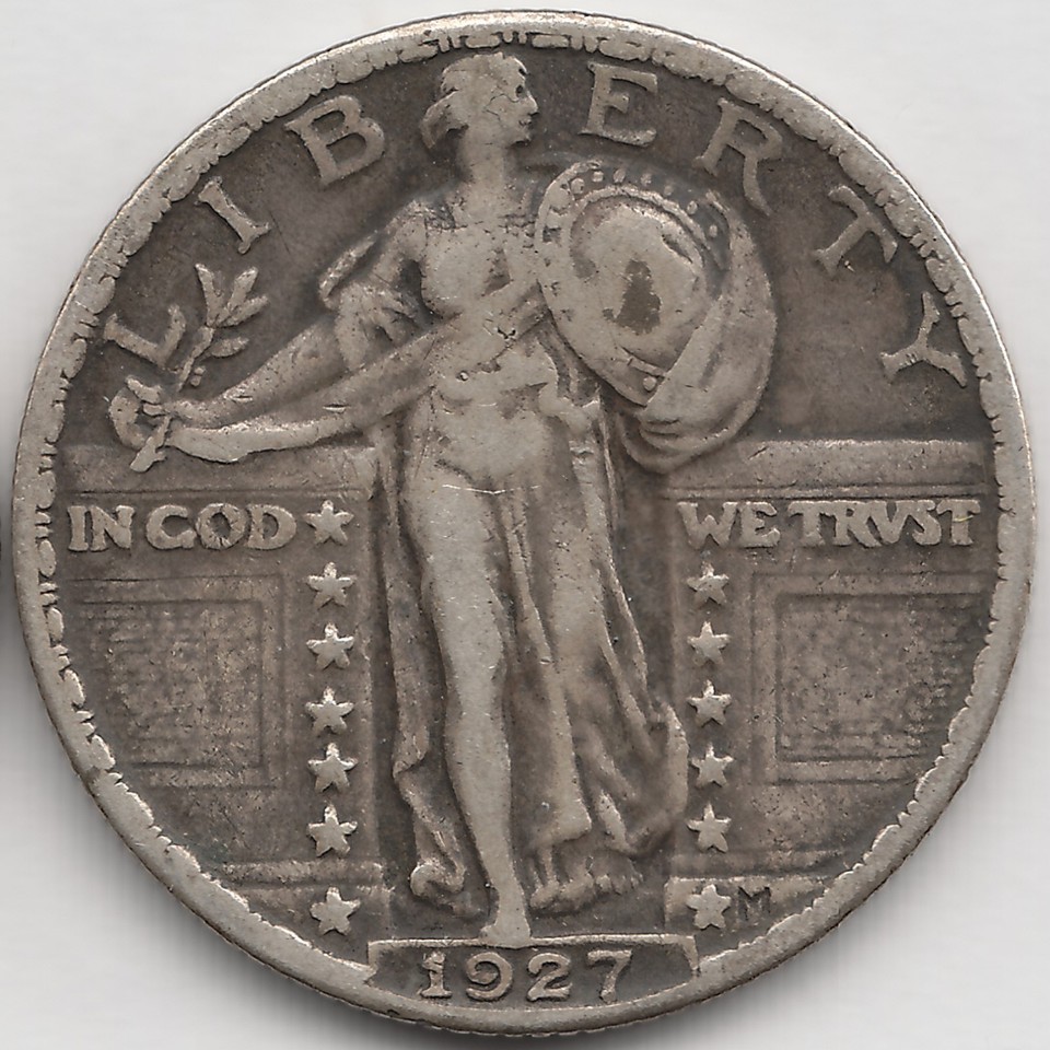 1927 Standing Liberty Quarter, VF - Pick 1 Coin (#2 & #3 available) | eBay