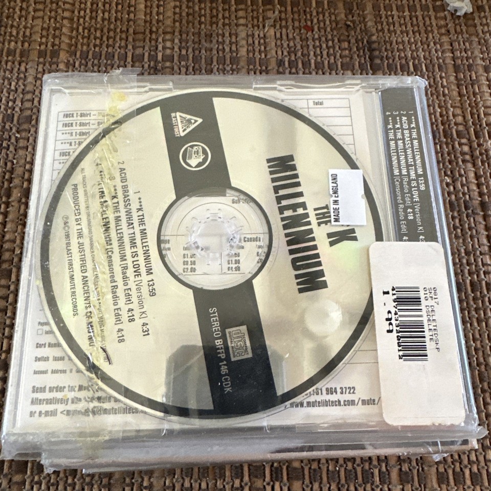 *SEALED* 2K - ***k The Millenium The KLF/The Justified Ancients Of Mu ...
