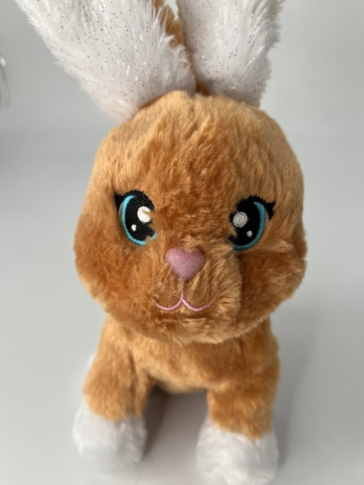 Build A Bear Gingerbread Brown & White Bunny Rabbit 10" | eBay