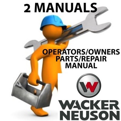 WACKER NEUSON G20 GENERATOR OPERATORS REPAIR PARTS SHOP OWNERS MANUAL ...