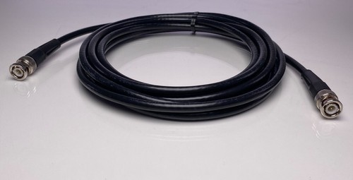 RG58 12ft Coaxial Cable with BNC Male to BNC Male Connectors 50 Ohm | eBay