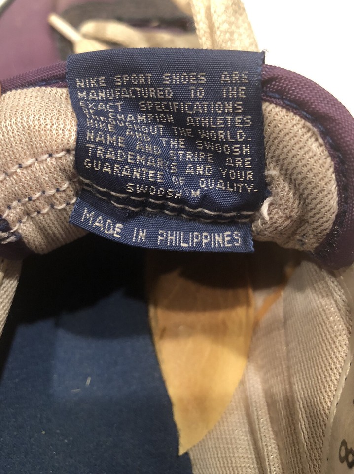 Vintage Nike running shoes 1982 Size 8 Collector Rare Original Swoosh Purple | eBay