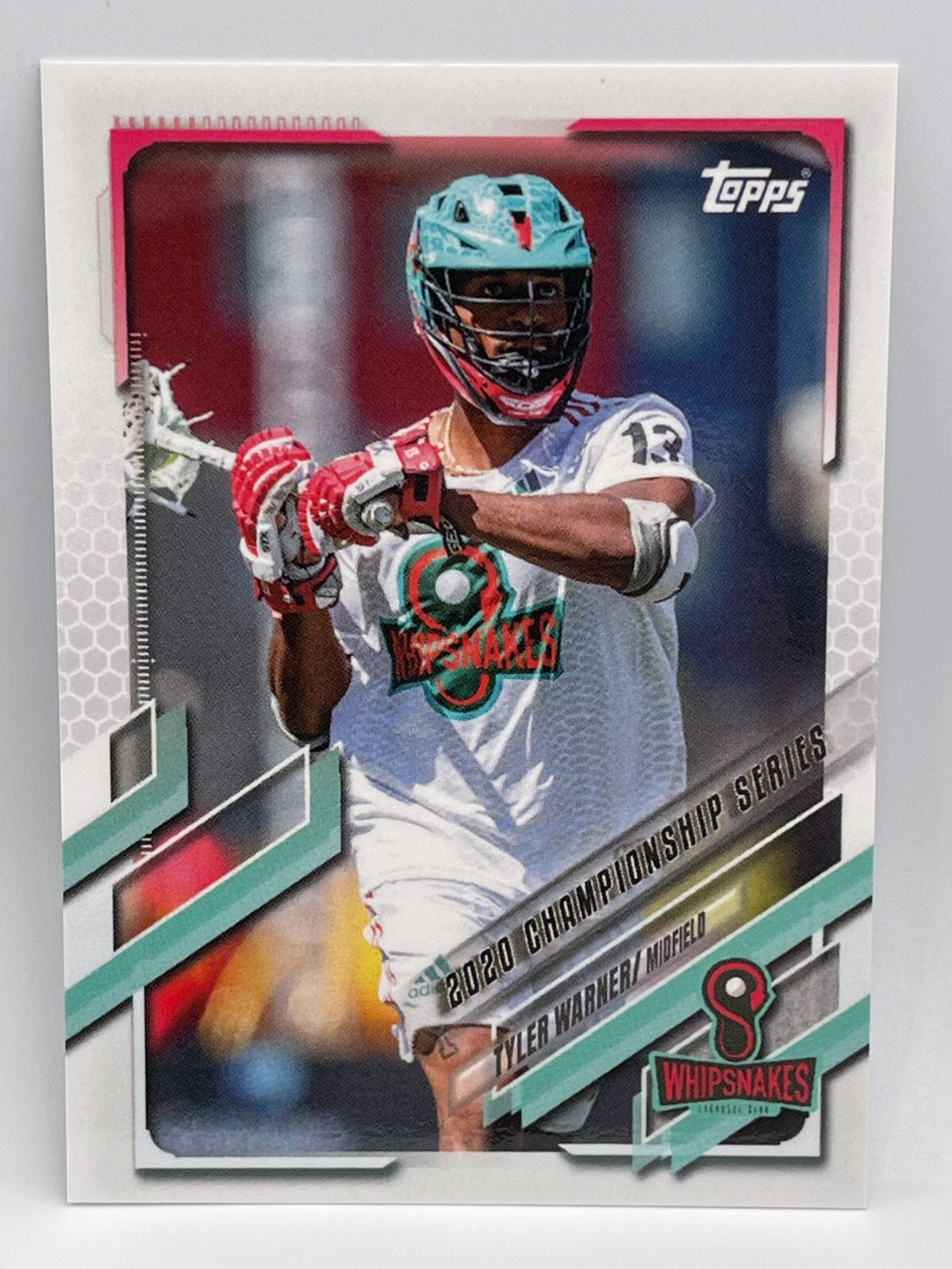 2021 Topps PLL Lacrosse card 2020 Championship Series - 32 Tyler Warner ...