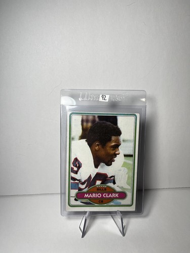 1980 Topps Football Mario Clark No. 191–92 | eBay