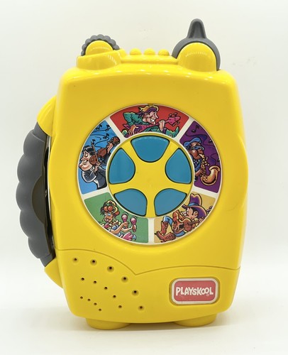 1997 Hasbro Playskool Handheld Radio Toy With 5 Song Buttons | eBay