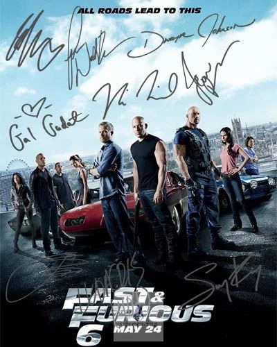 Paul Walker Fast And Furious 6 Poster