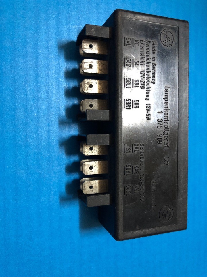BMW E23 E24 E28 E30 CHECK CONTROL RELAY BULB TESTING DEVICE 1375909 | eBay