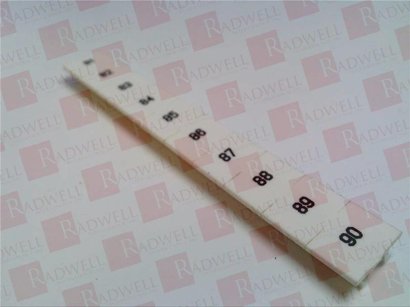 PHOENIX CONTACT ZB 8,QR:FORTL.ZAHLEN 81-90 / ZB8QRFORTLZAHLEN8190 (NEW ...