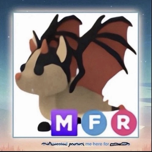Adopt Me Mega Neon Fly Ride Bat Dragon | eBay