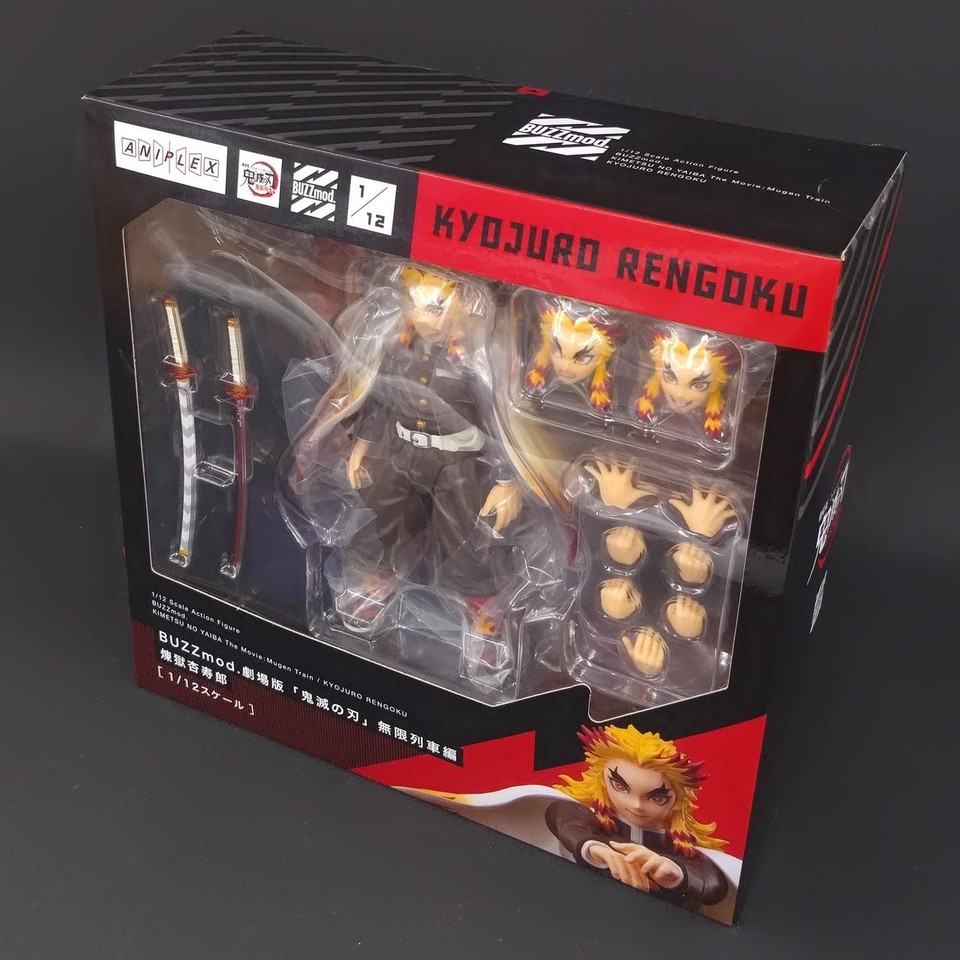 Aniplex Rengoku Kyojuro 1/12 scale Demon Slayer: Infinite Train | eBay