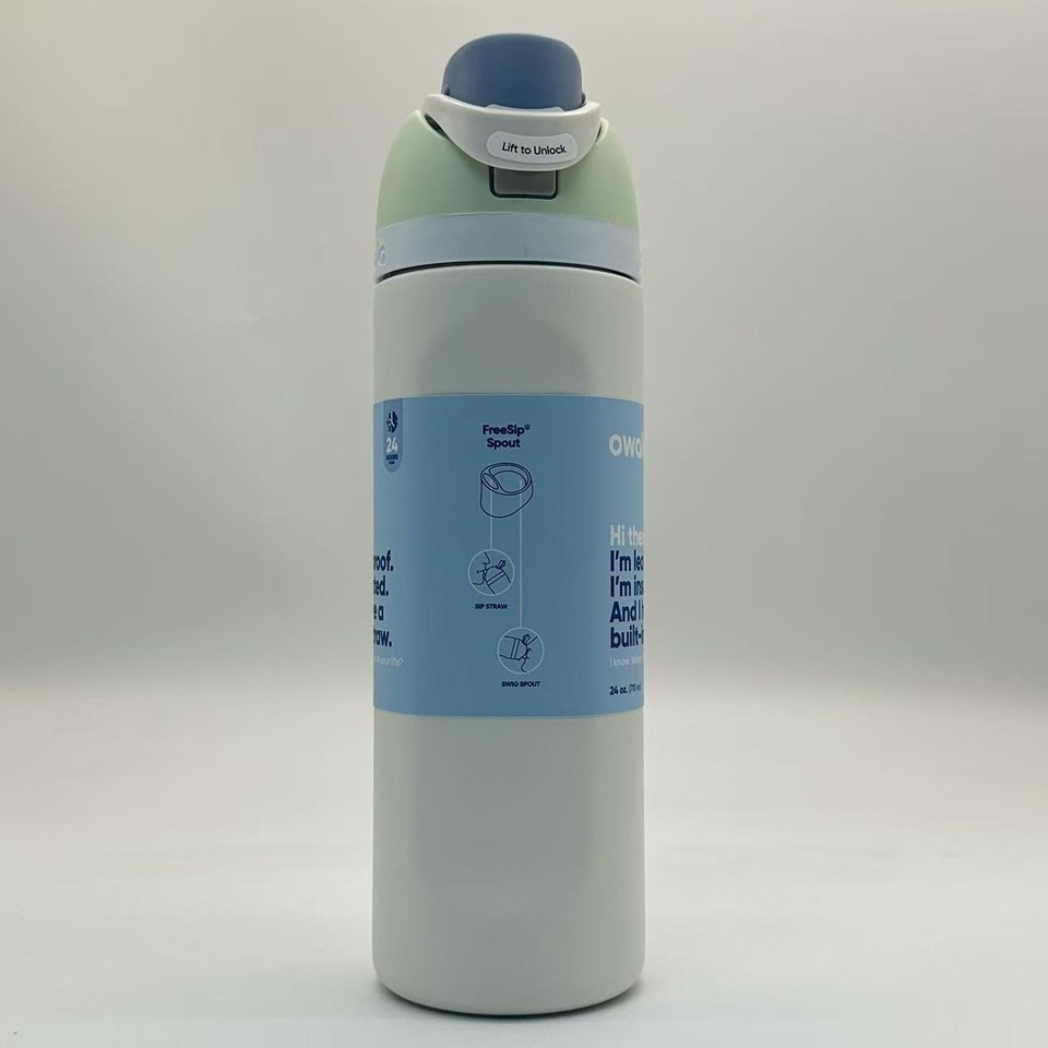 Owala FreeSip 24oz Stainless Steel Water Bottle Iced Breeze Top Quality ...