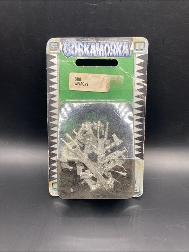 GorkaMorka Grot Weapons Sealed Blister Warhammer 40K BNIB Games ...