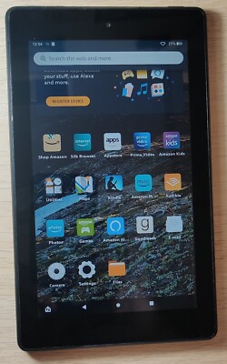 Amazon Fire 7 (2019) 9th Generation M8S26G 16GB Black Unlocked Wi-Fi ...