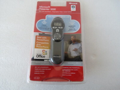 Microsoft Presenter 3000 72D-00001 Gray RF Wireless Presenter 3000 ...