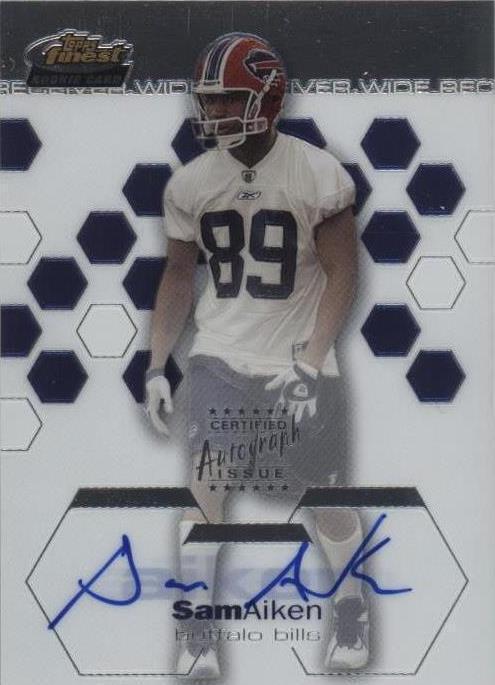 2003 Topps Finest - Rookie Sam Aiken #145 /999 (AU, RC) for sale online ...