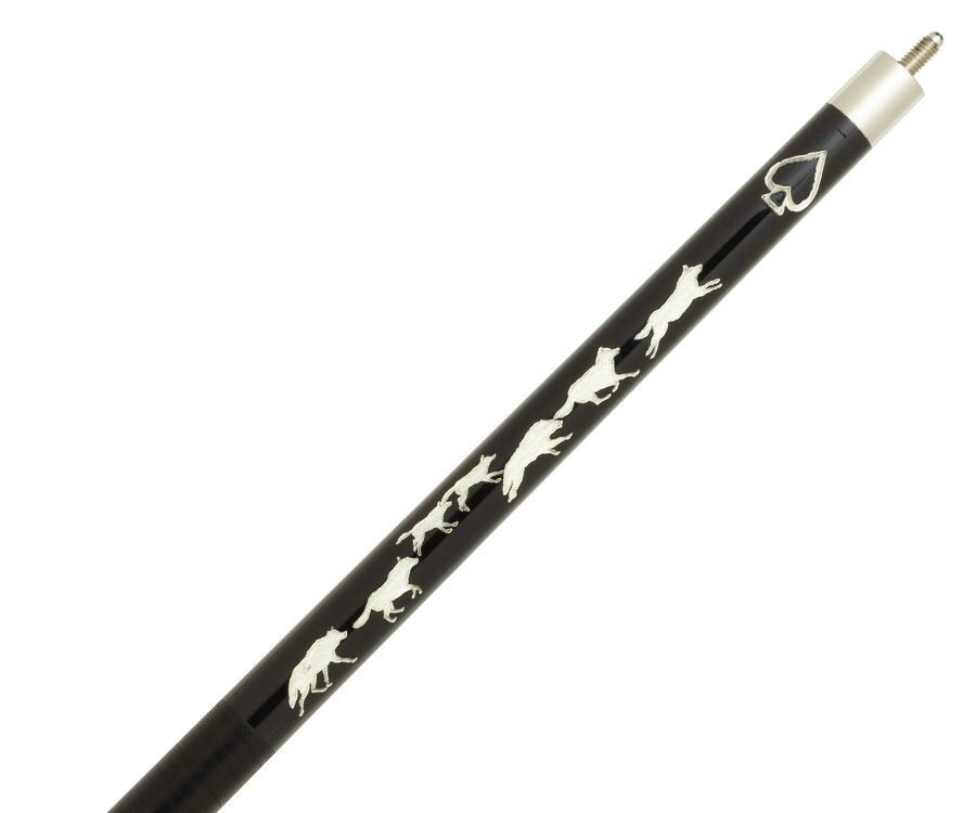 Outlaw Thunder OL58 Howling Wolf Pool Cue | eBay