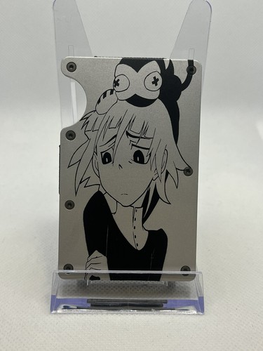 Crona Metal Minimalist Wallet Card Case From Soul Eater Anime | eBay