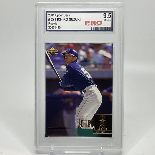 2001 Upper Deck Ichiro Suzuki #271 Rookie Pro 9.5 | eBay