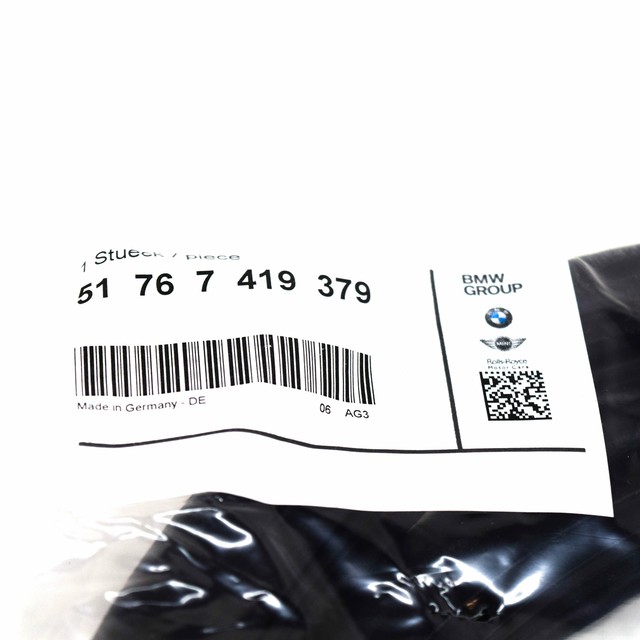 BMW 3 G20 G21 Front Bonnet Hood Cover Rubber Seal 51767419379 Genuine ...