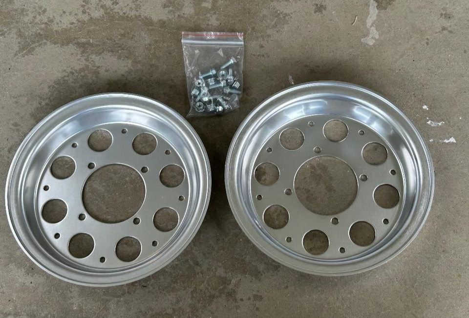 HONDA Z50 ALUMINUM RIM SET 2 PIECES 1 WHEELS FRONT/REAR 8 X 2. 75 GR6 0 ...